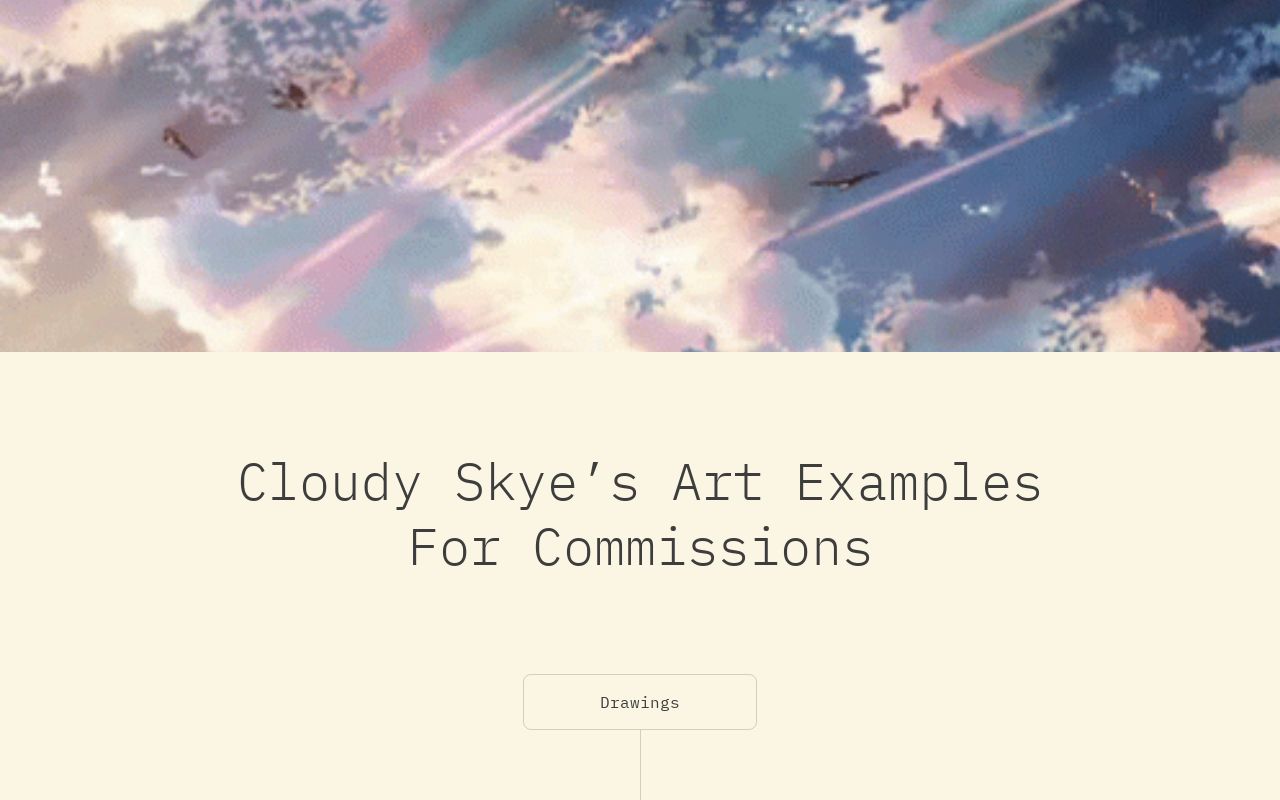 Cloudy’s Drawing Examples